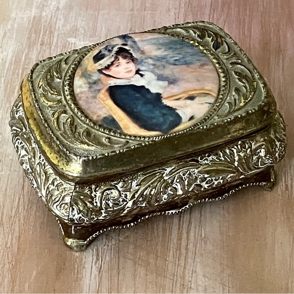 Storage & Organization | Vintage Japan Victorian Jewelry Casket Trinket ...